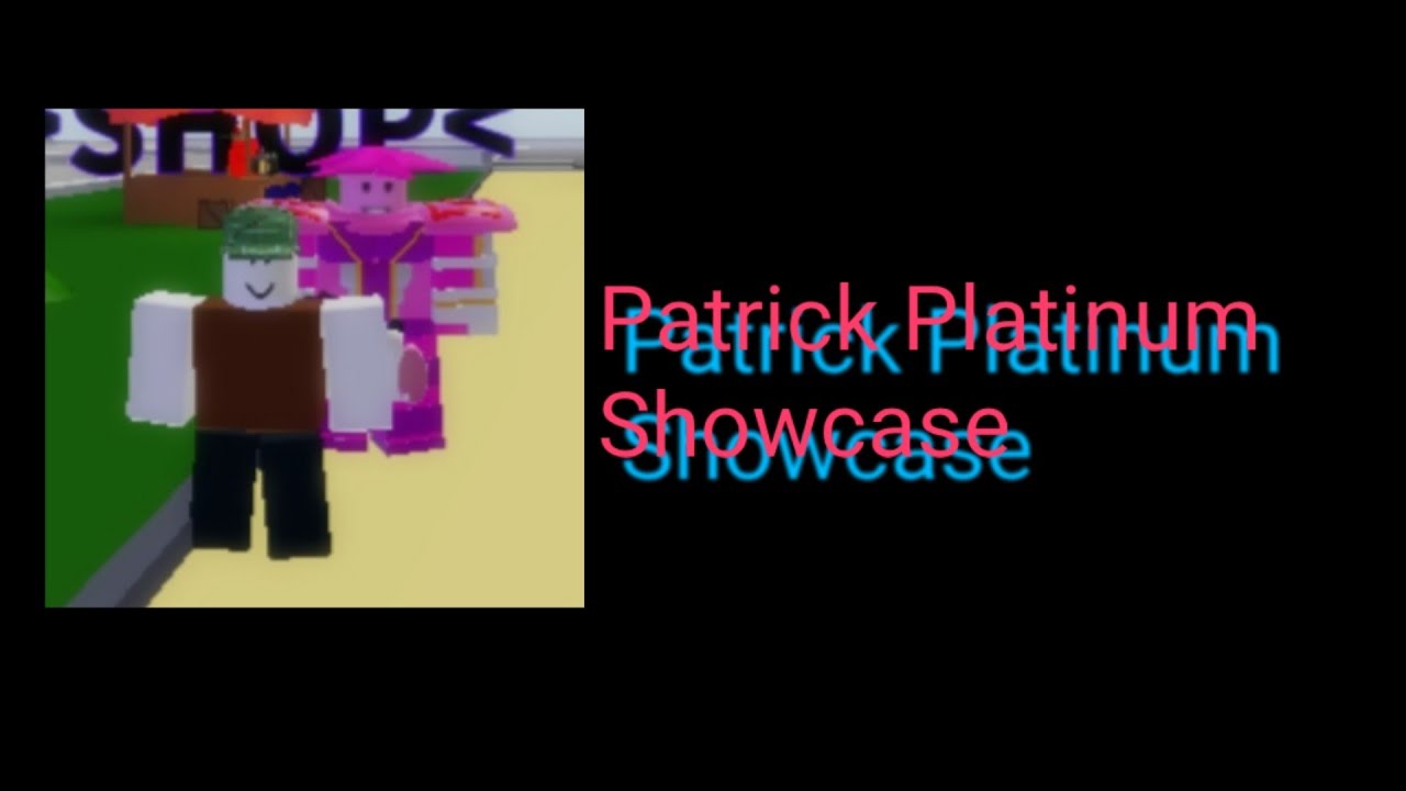 Patrick Platinum/Starfish Platinum Showcase (A Bizarre Journey) - YouTube