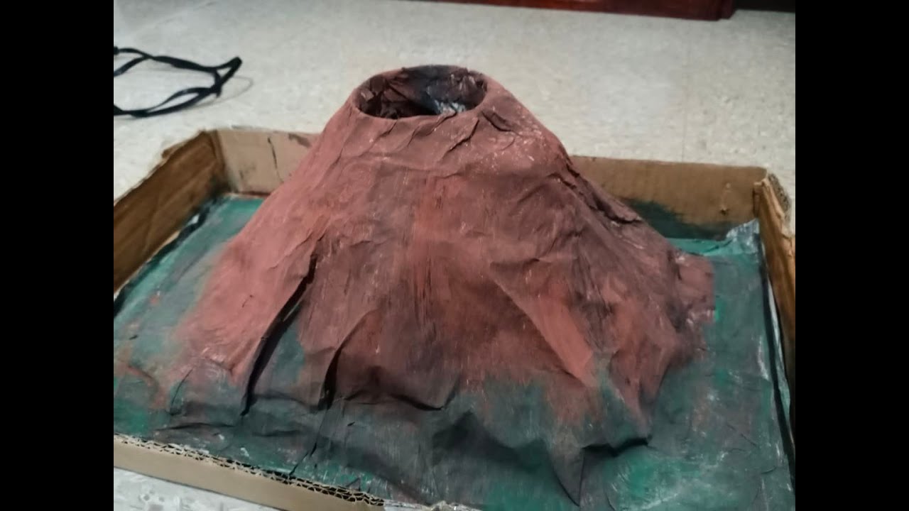 Science Volcanic Eruption Simulation - YouTube