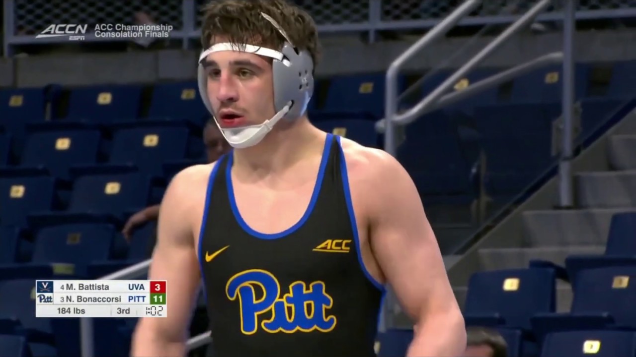184lbs Nino Bonaccorsi Pitt maj dec Michael Battista Virginia - YouTube