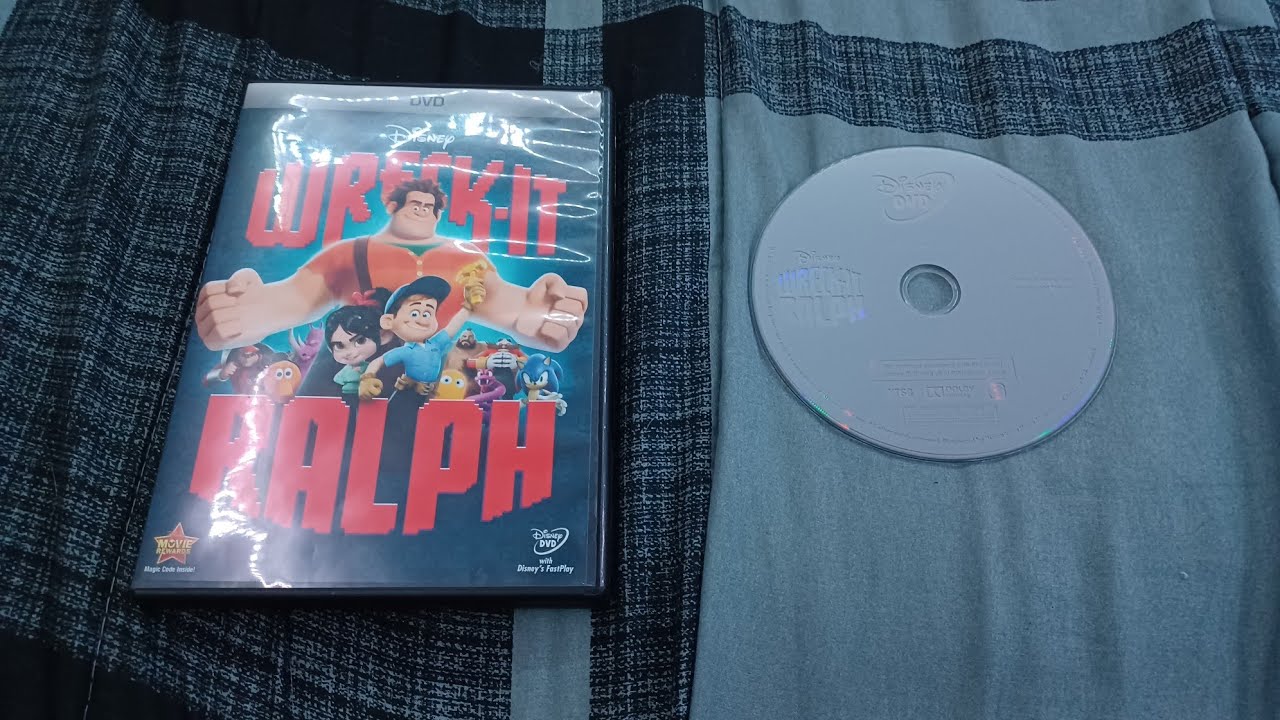 Wreck It Ralph 2013 DVD Menu Walkthrough - YouTube