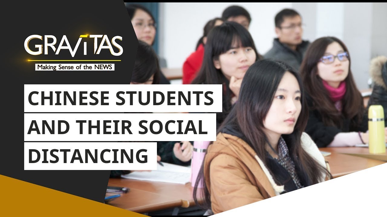 Gravitas: How Chinese students are 'social distancing' - YouTube