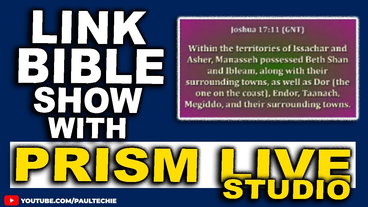 How To Link Bible Show With Prism Live | NDI Stream With Bible Show ...