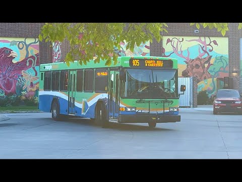 GoTriangle | 2008 Gillig Advantage (#2823) | Route 405 - YouTube