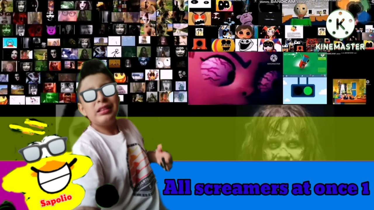 All screamers at once 1 - YouTube