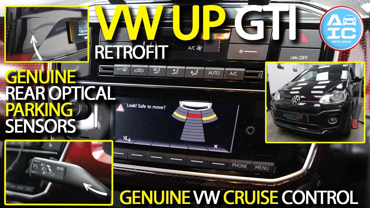 2021 VW Up GTI Retrofits! Genuine VW Cruise Control & Rear Optical ...