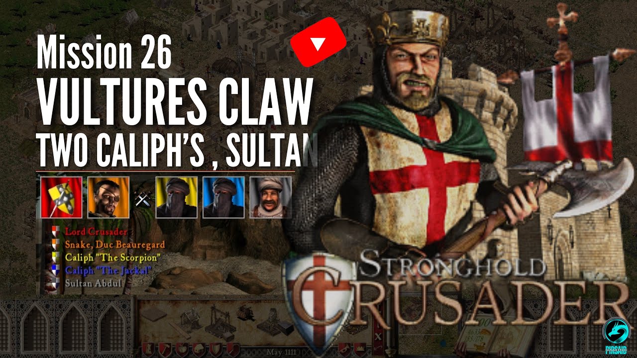 Fight With 2 Caliph's and Sultan | Stronghold Crusader HD | Trail 1st ...