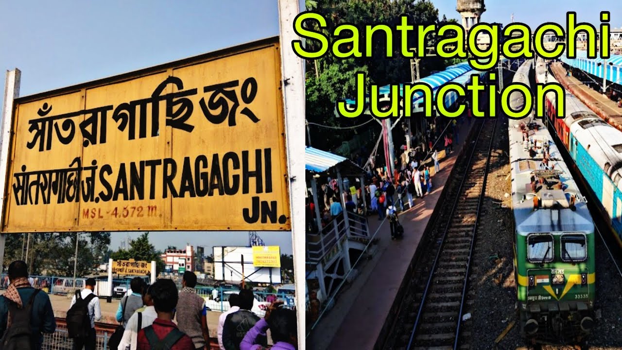 santragachi railway station || santragachi junction railway station ...