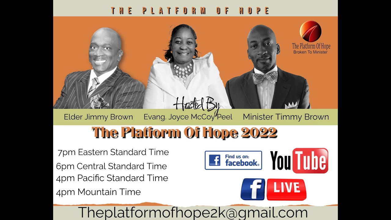 Live With The Platform Of Hope - YouTube