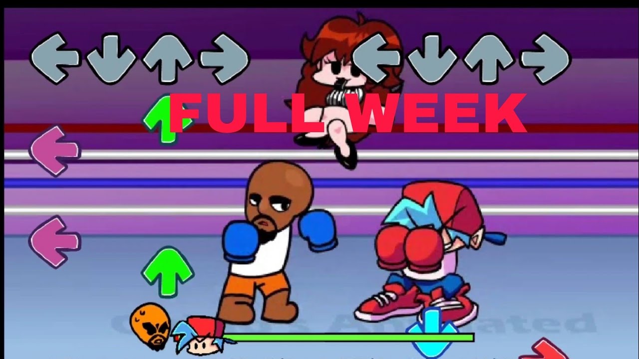 fnf vs matt boxing fight full week - YouTube