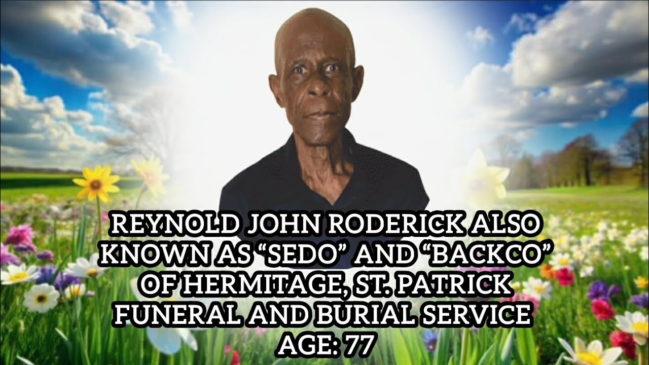 Reynold John Roderick AKA SEDO and BACKCO of Hermitage St. Patrick ...