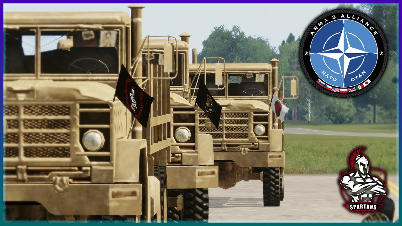 NATO ALLIANCE | TRAINING #1 | ArmA 3 | SPARTANS CZ/SK | POV: CPT. Eric ...