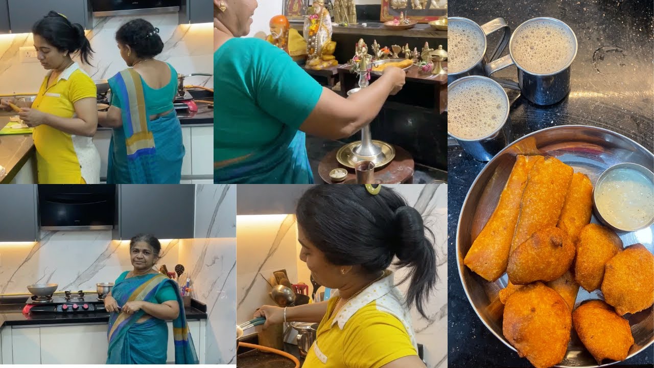 Amma & her Chella Pillayar Saami - Amma's Cooking is the Best ...