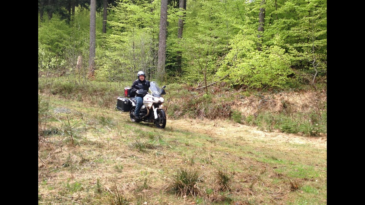 Green Weekend on Moto Guzzi Stelvio 1200 - YouTube