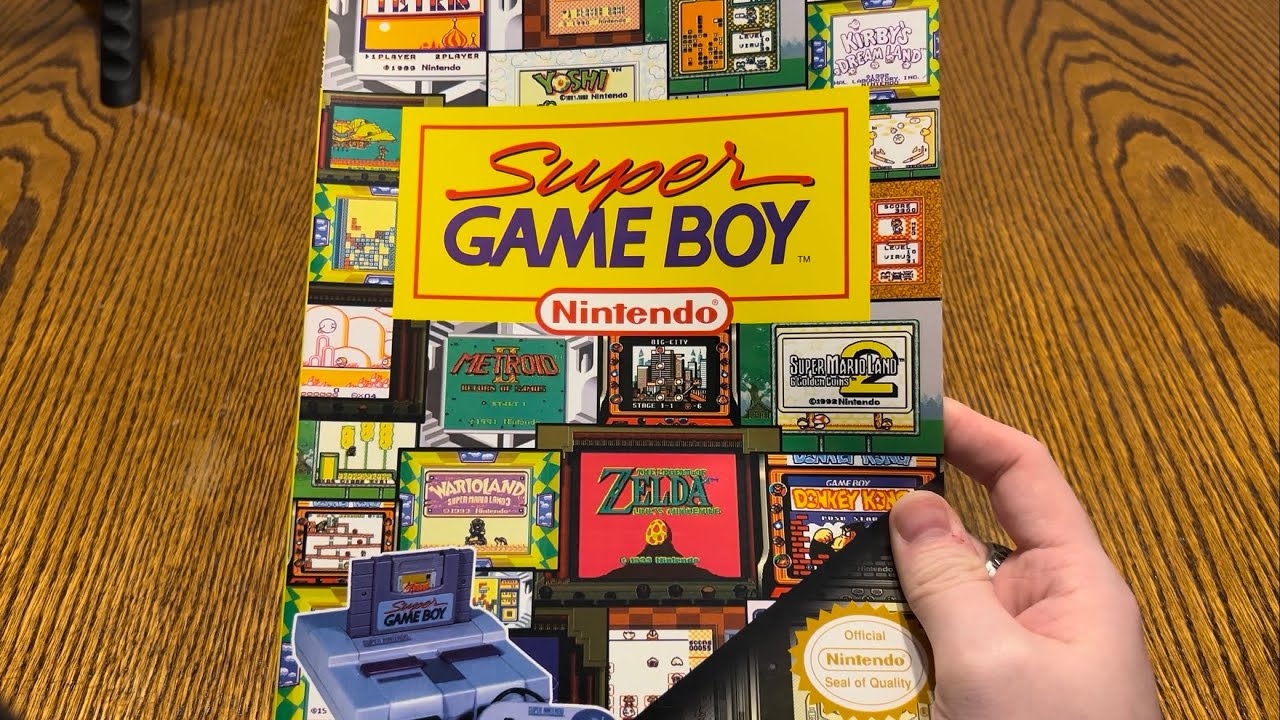 A Look at the Super Game Boy Strategy Guide - YouTube