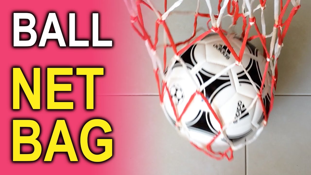 Ball Net Bag for Many Balls - YouTube