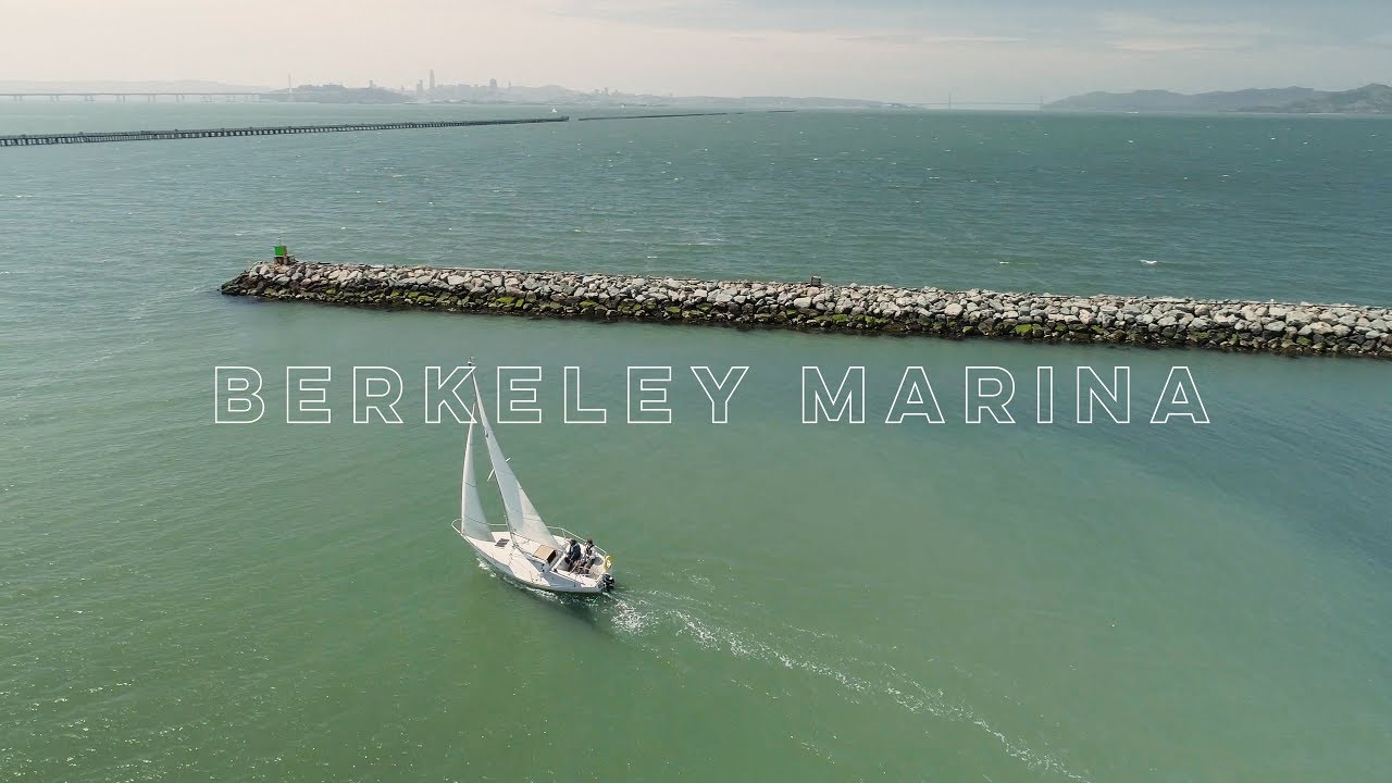 Aerial Berkeley, California: Berkeley Marina Vol. II (DJI Phantom 4 Pro ...