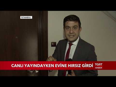 Spikerimiz Mehmet Aydın Canlı Yayındayken Evine Hırsızlar Girdi