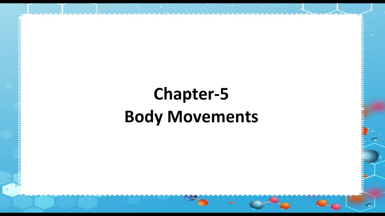 Revised Science Outlook Book 6 : Ch 5 Body Movements - YouTube