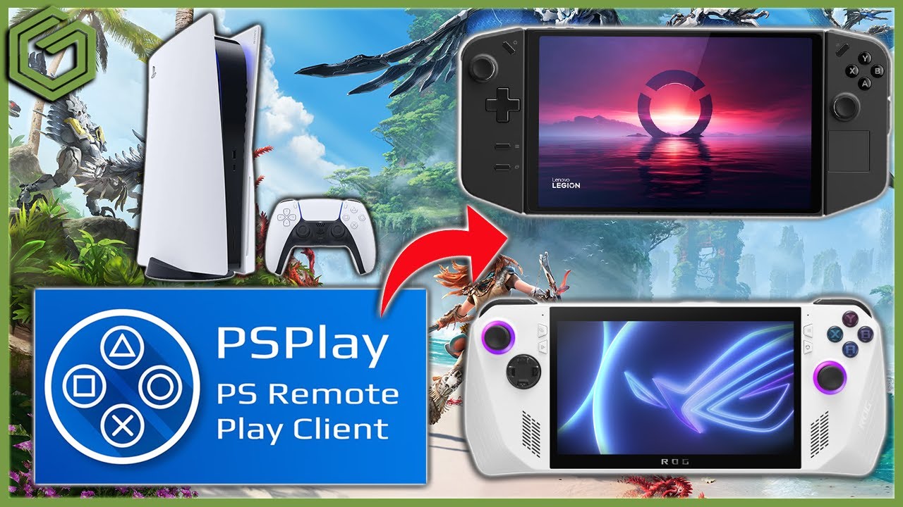 PSPlay | PS5 Remote Play | Legion Go & ROG Ally Setup - YouTube