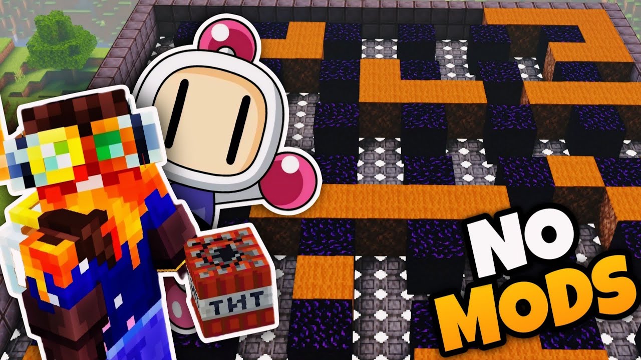 I Transformed MINECRAFT Into BOMBERMAN GAME - YouTube