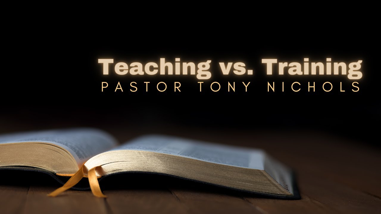 Teaching vs. Training | Insights from Tony - YouTube