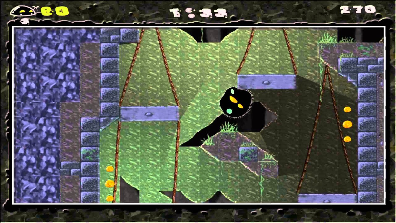 Gish - Playthrough - Level 2-2 - YouTube