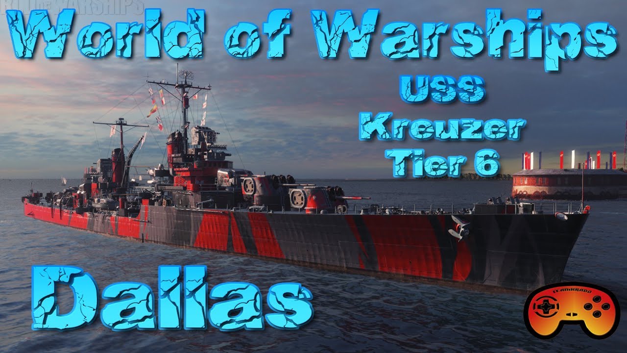 "USS Dallas" T6 Preview in World of Warships - Gameplay Ideen - Deutsch ...