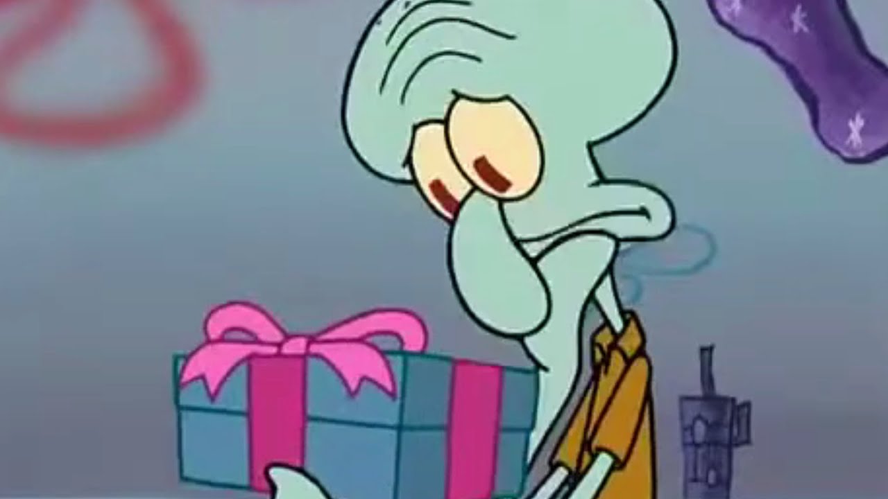 Spongebob's christmas present - YouTube