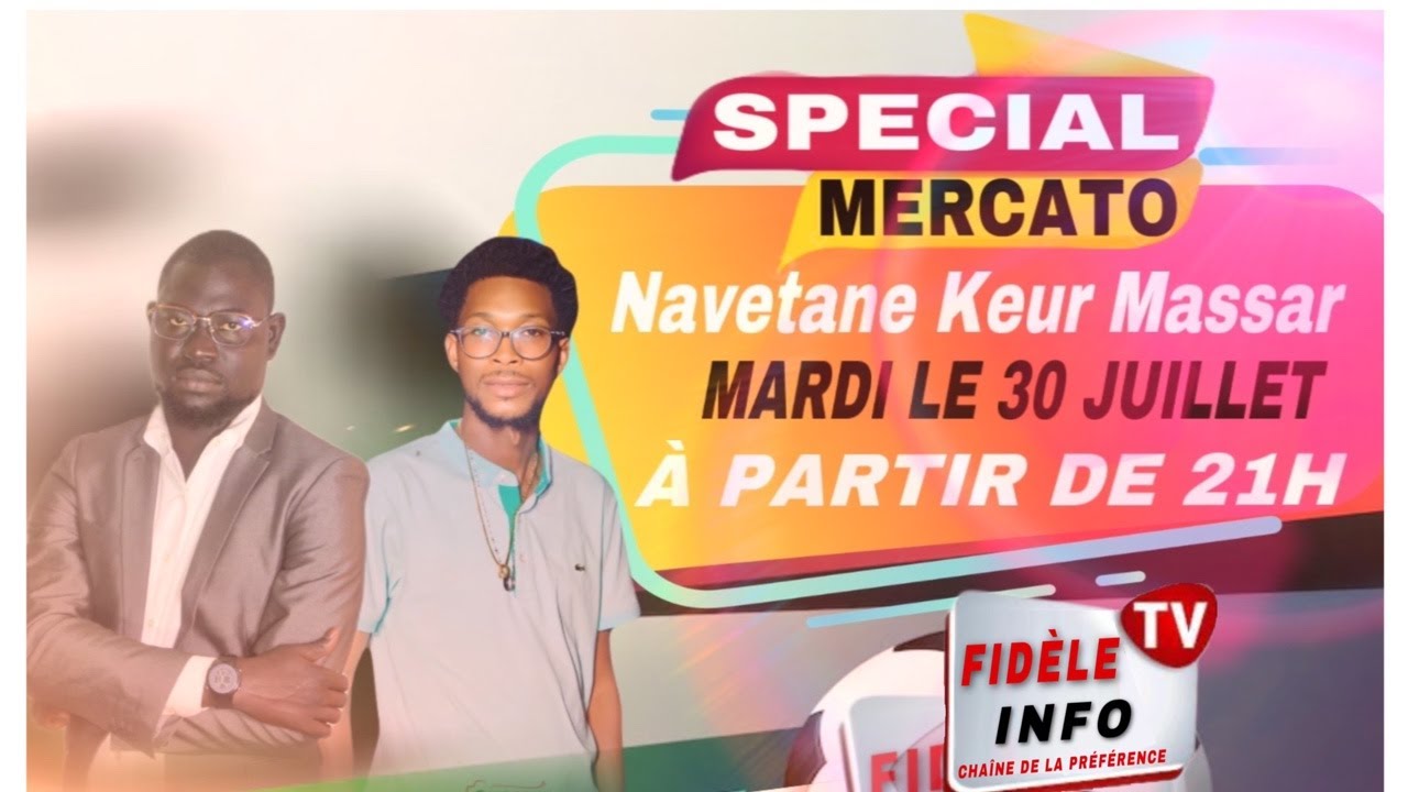 🔴 EN DIRECT SPECIAL MERCATO Navetane Keur Massar 2024 - YouTube