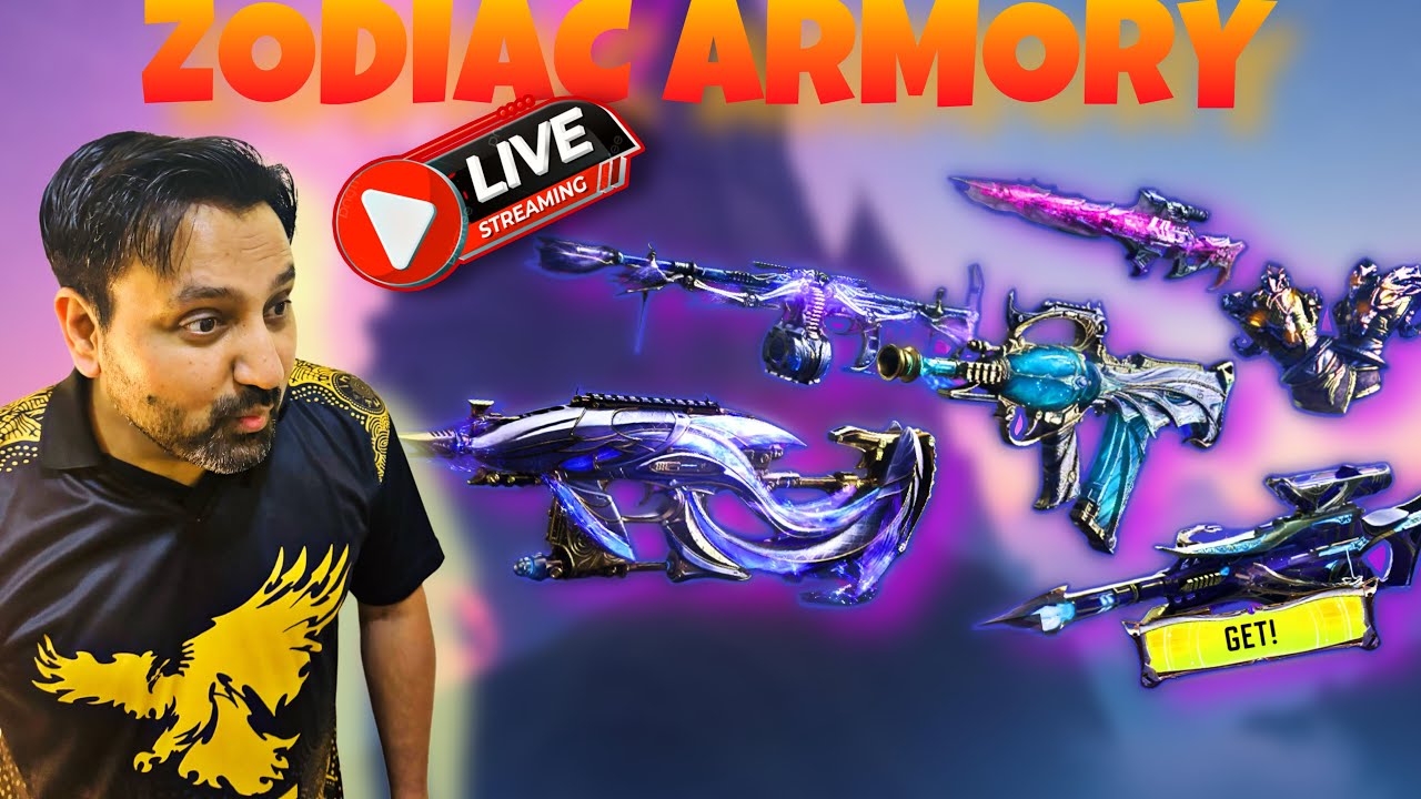 🔴LIVE🔴Exploring Zodiac Series Armory: Codm Showcase - YouTube