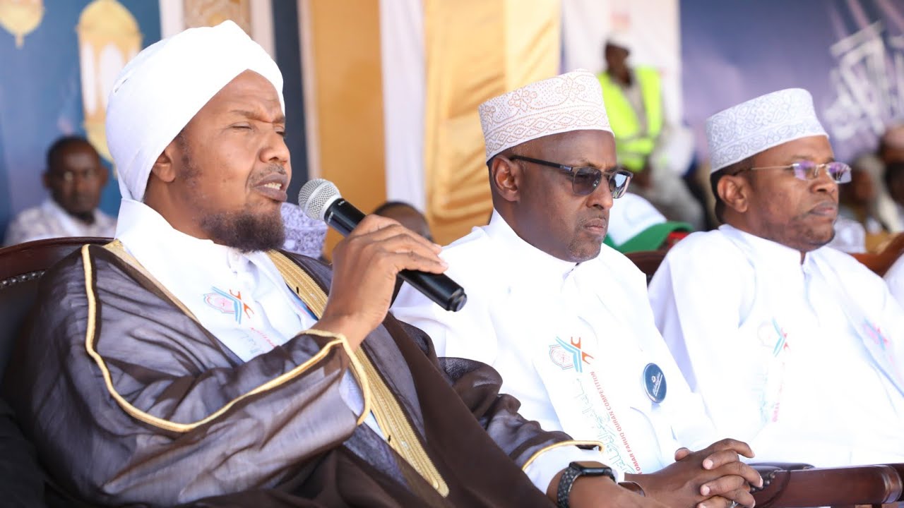 Beautiful Qura'n recitation by Sheikh Abdirashid Ali Sufi during at ...