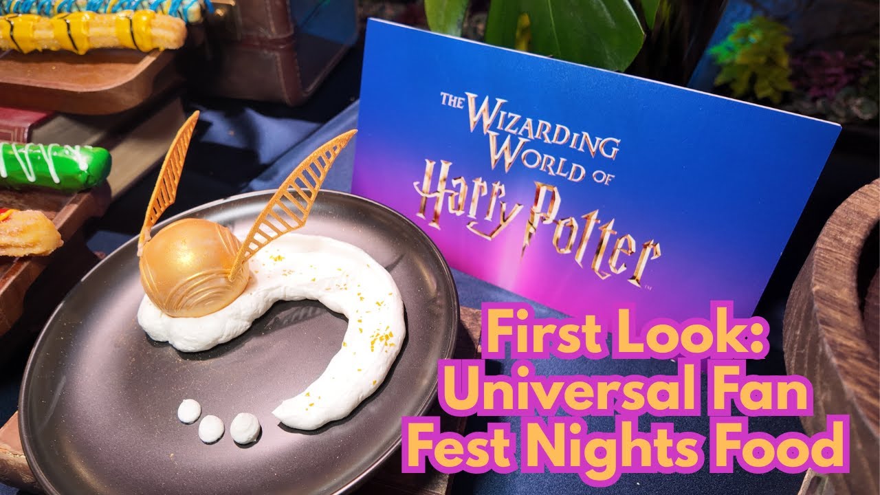FIRST LOOK: New Food at Universal Fan Fest Nights at Universal Studios ...