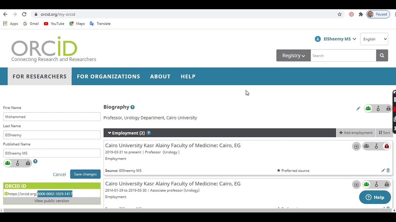 10- ORCID, its importance: Series of "How to write a scientific paper ...