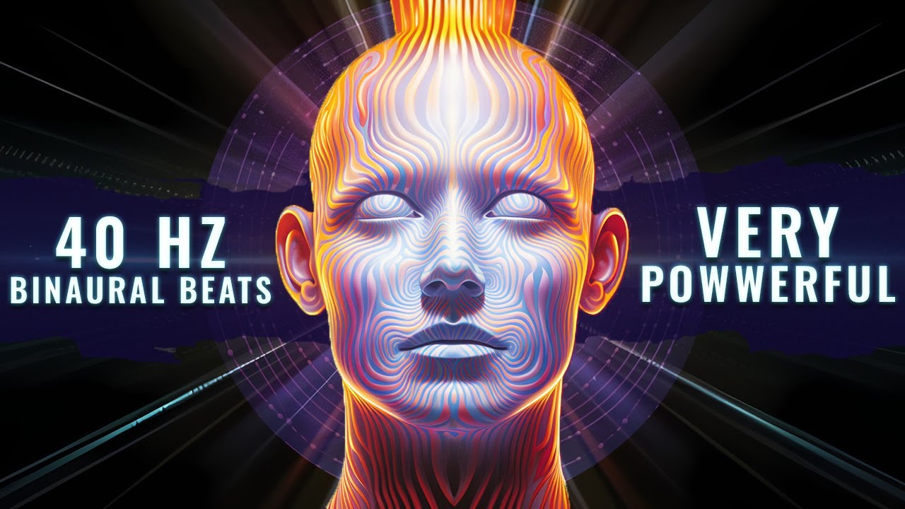 40 Hz Binaural Beats | The Super Brain Frequency Try Just 5 Minutes for ...