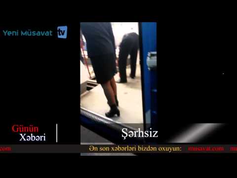 Bakı metrosunda yanğın həyəcanı
