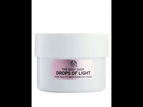 The Body Shop Drops Of Light Brightening Day Cream – 50ml - YouTube