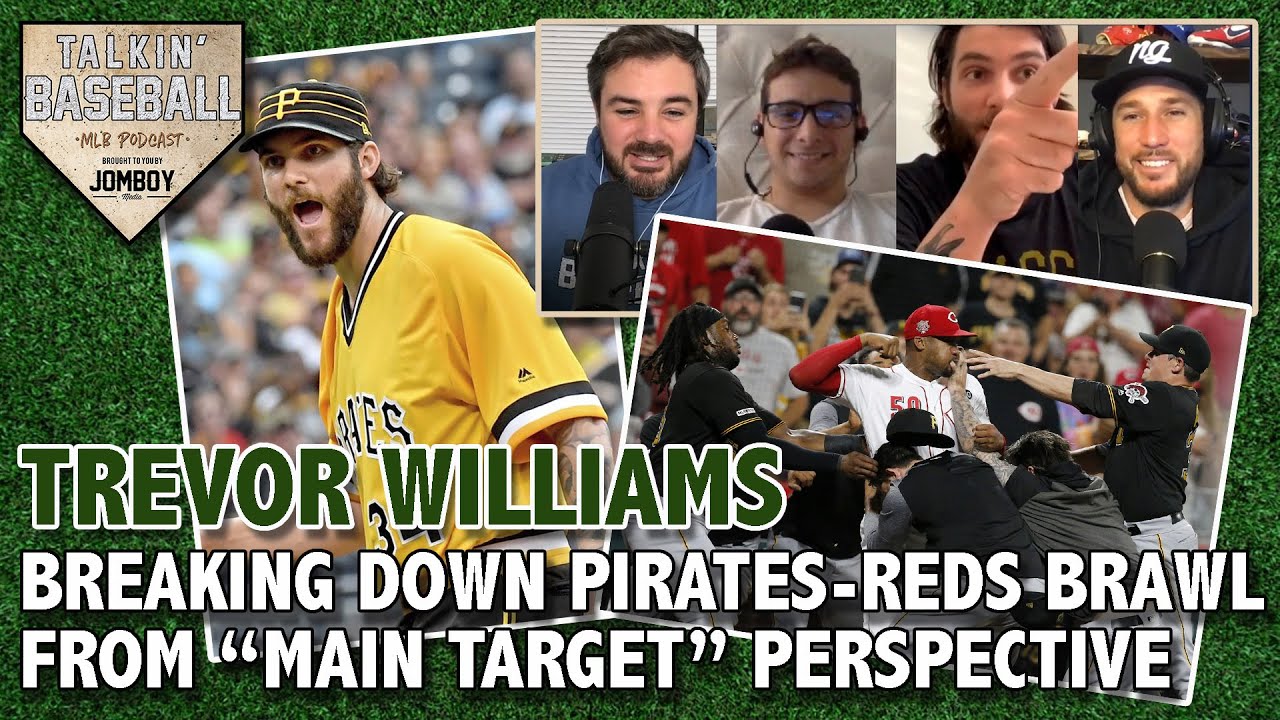 Trevor Williams breaks down Pirates-Reds brawl from main target ...
