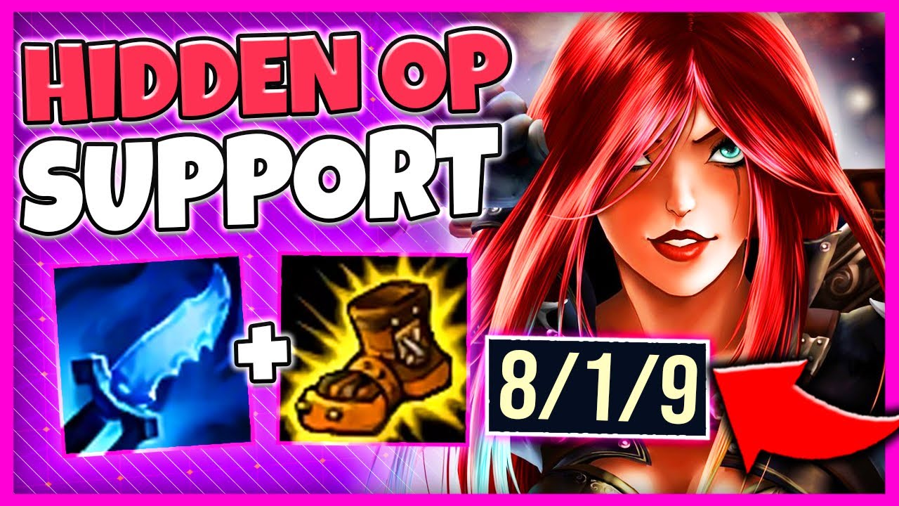 SUPPORT-ERINA! FREE MONEY AND FREE POKE WITH Q! - League of Legends | Katlife - YouTube