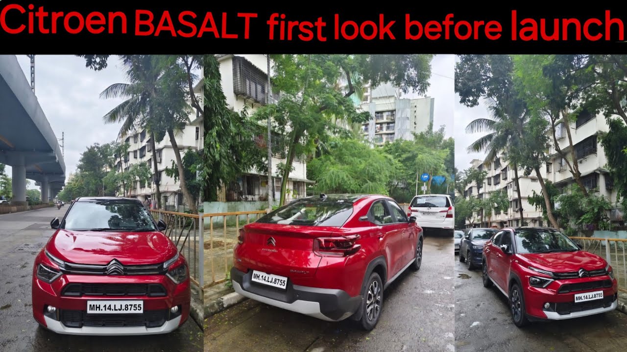 Citroen BASALT First Look Before launch - YouTube