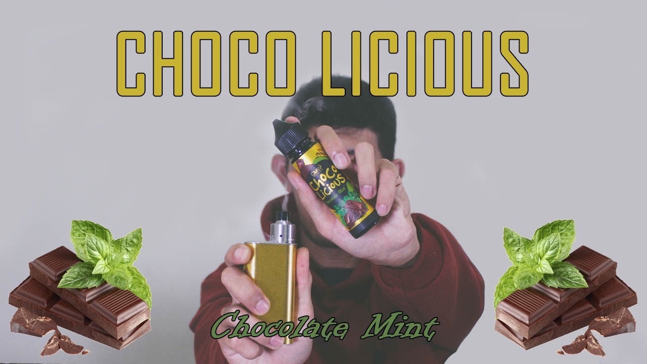 Review Liquid Choco Licious - Cocholate Mint - YouTube