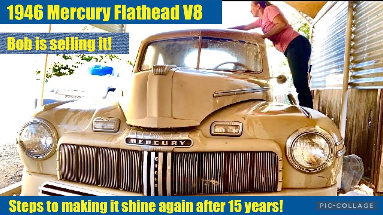 1946 Mercury Flathead V8 Steps to making it shine again! Part 1, 15 ...