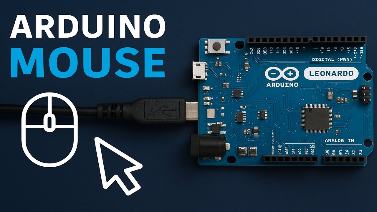 ARDUINO LEONARDO - MOUSE - YouTube