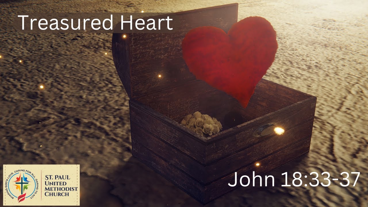 Treasured Heart: John 18:33-37 - YouTube