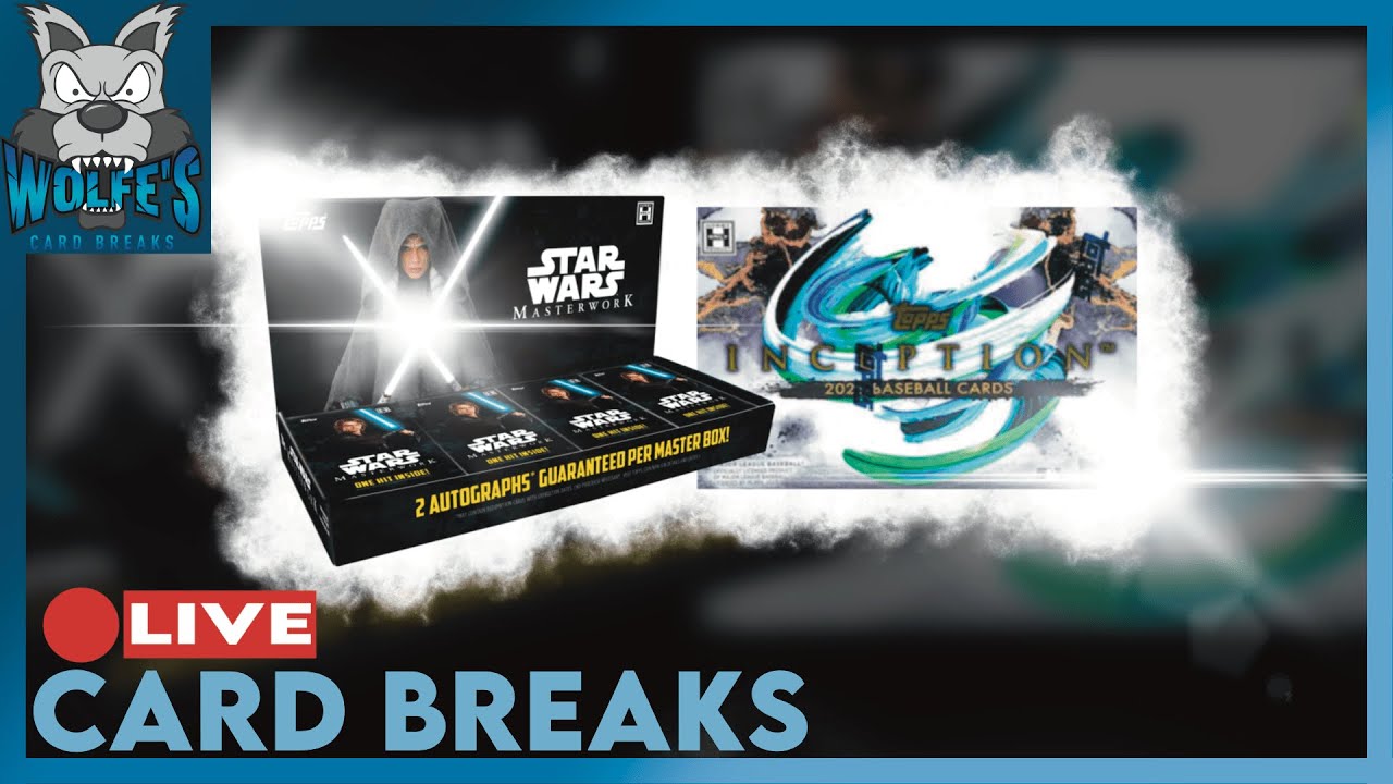 Wolfe's Card Breaks Live Group Breaks - YouTube