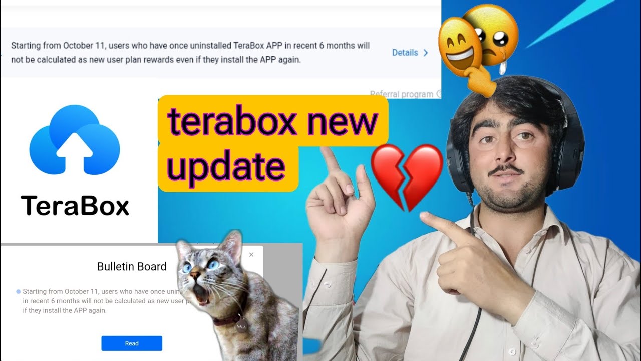 terabox new update 11 October 2023 | terabox update , terabox new user ...