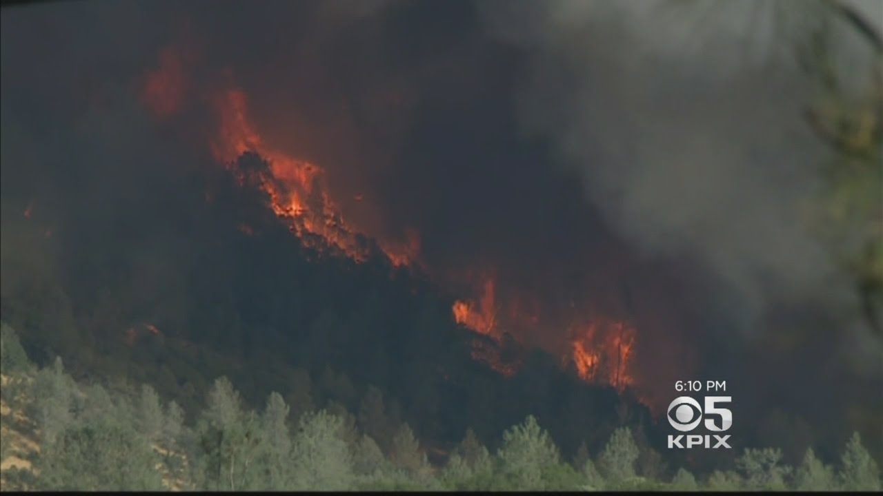 State Of Emergency Declared In Butte County Due To Wall Fire - YouTube