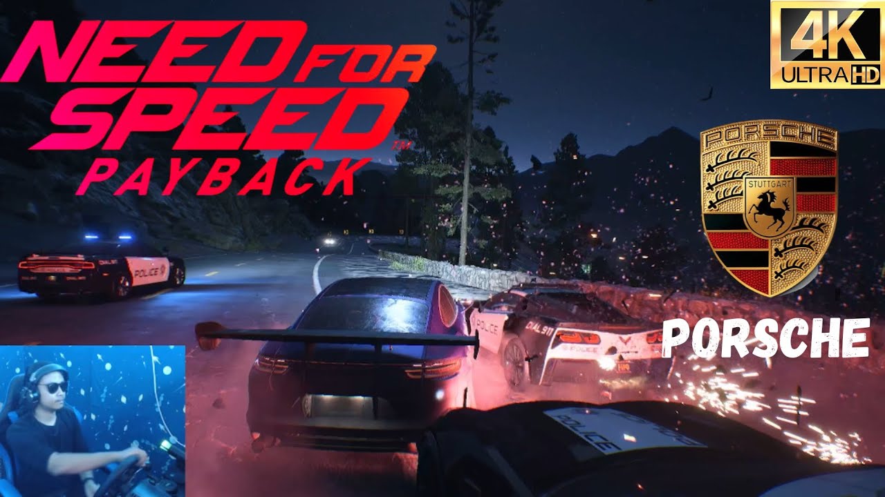 NEED FOR SPEED PAYBACK - ESCAPE FROM POLICE IN MOUNTAIN 4K ULTRA ...