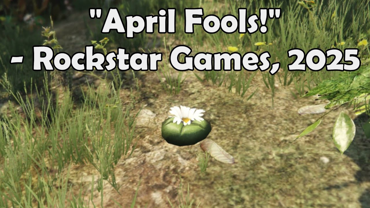 Rockstar's "April Fools!" Prank Of 2025 In GTA Online - YouTube