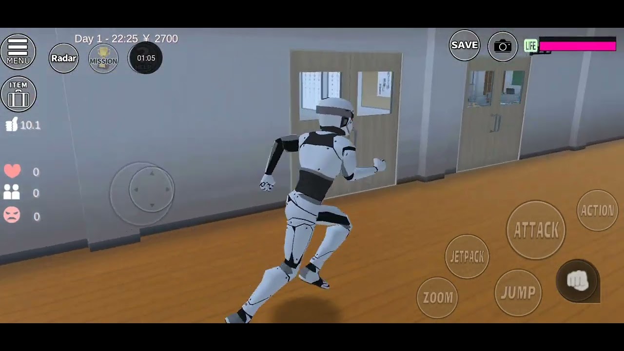 Aaj m miss kr diya gate ko #sakuraschoolsimulator - YouTube