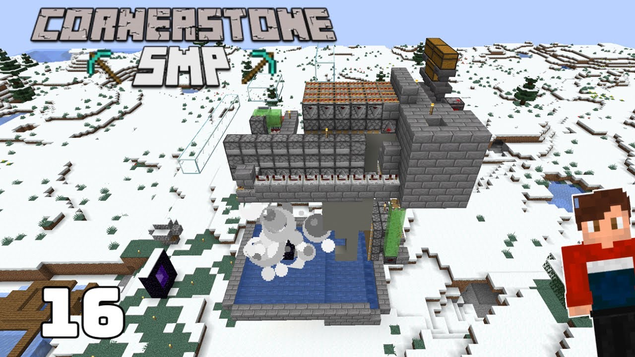 Cornerstone SMP #16 - Concrete Blastation! - Minecraft 1.16 Survival ...